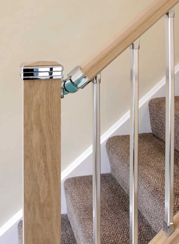 Oak Solution Stair Part Kits - Suitable for Rake & Landing (Kit-1 ...