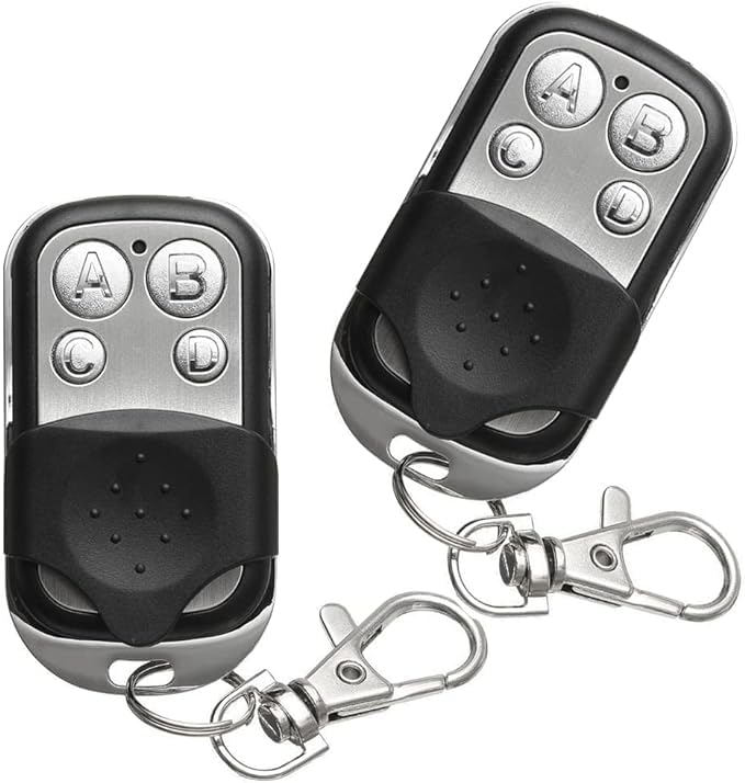 Keychain Remote Control 2x Universal Electric Cloning Remote Control