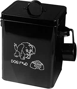 Amazon.com: Hohopeti Dog Food Bucket Rice Storage Container Flour ...