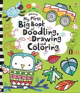 My First Big Drawing, Doodling and Coloring Book (Little Children's ...