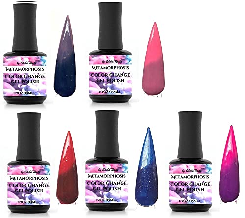 Amazon.com : SHEBA NAILS Metamorphosis UV/LED Gel Polish 1/2oz (15ml ...