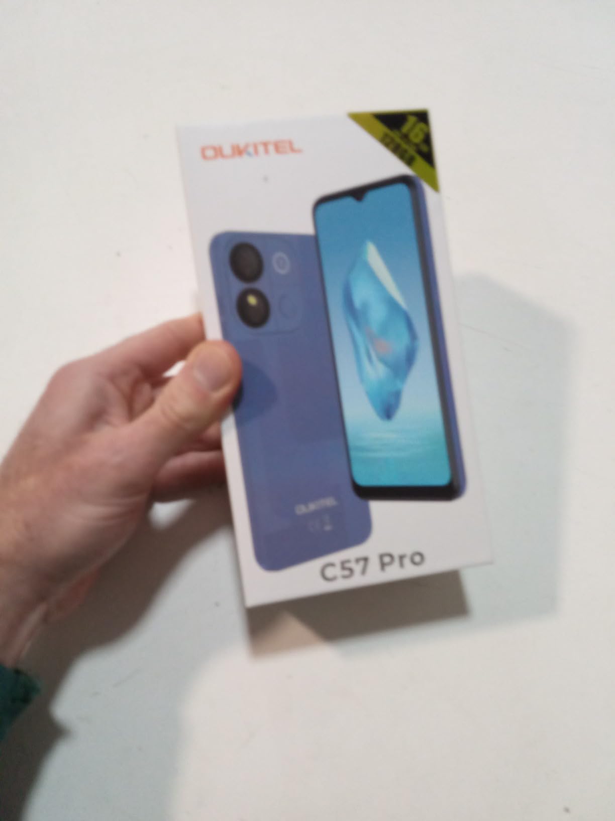 OUKITEL C57 Pro Smartphone Android 14-16GB+128GB/1TB Octa-Core, 6.52" HD Telefono Cellulare ...