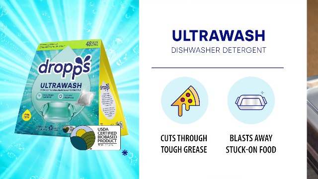 Watch Dropps& Dish Detergent - New Packaging on Amazon Live