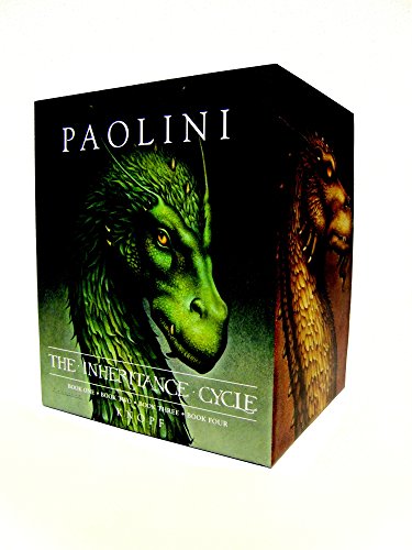 Inheritance Cycle 4 Book Hard Cover Boxed Set Eragon Eldest Brisingr Inheritance