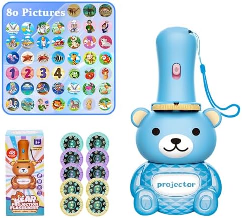 Amazon.com: lausomile Projector Flashlights for Kids - Toy Flashlight ...