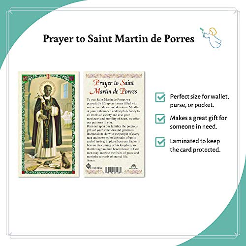 Prayer to St. Martin de Porres Holy Card (HC9-025E) - - Want It All