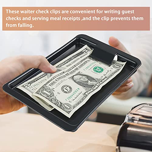 Snapklik.com : 30 Pieces Black Check Holders, Check Presenters For ...