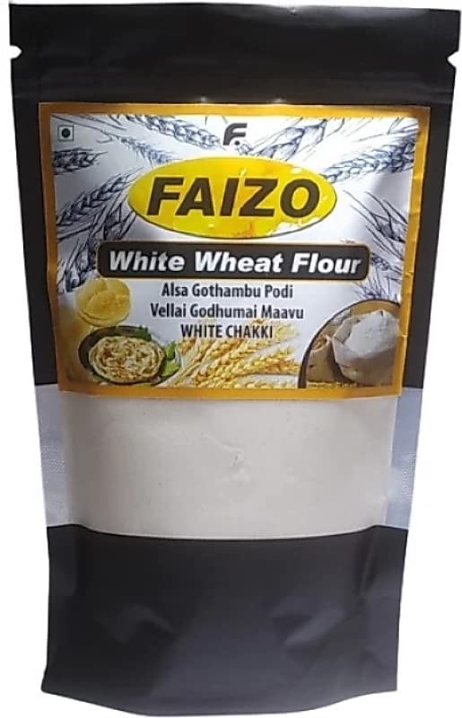 Faizo White wheat flour Vellai kodhumai mavu White Chakki substitute ...