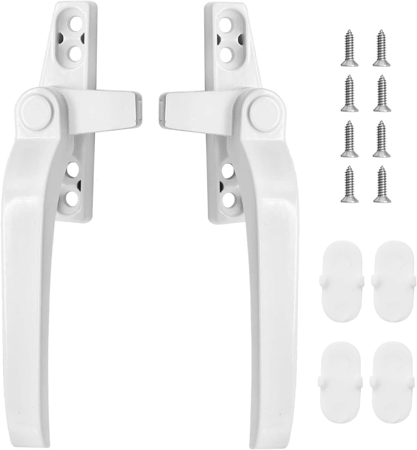 2 Pcs Window Handle, White Double Glazing Window Handles, Universal ...