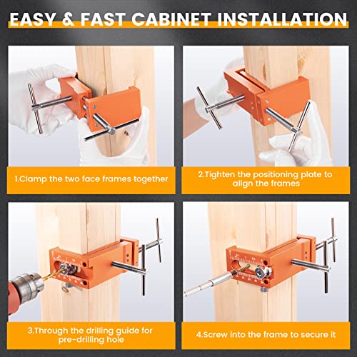 Snapklik.com : Neitra Cabinet Installation Clamp - Cabinetry Clamps For ...