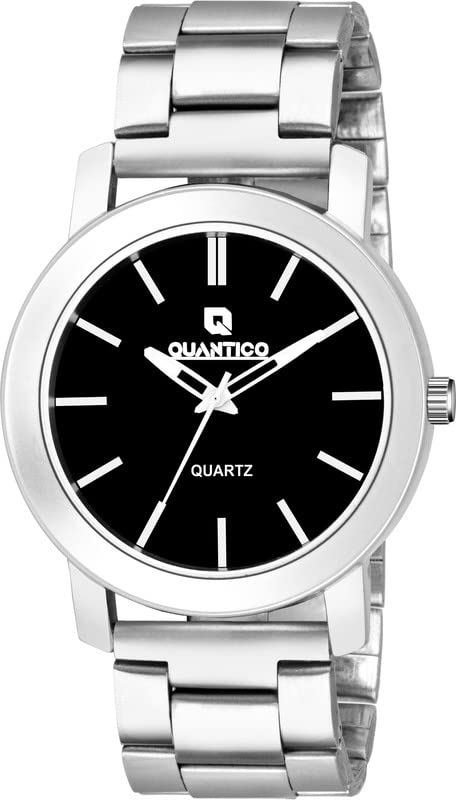 Buy Silver Chain Watch for Mens Stylish Metal Chain Watch Analog Watch ...