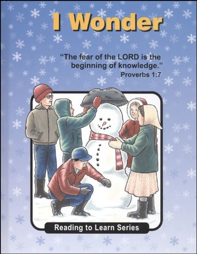 I Wonder 1st Grade Reader (Reading to Learn Series, 1): Shirley Burden ...