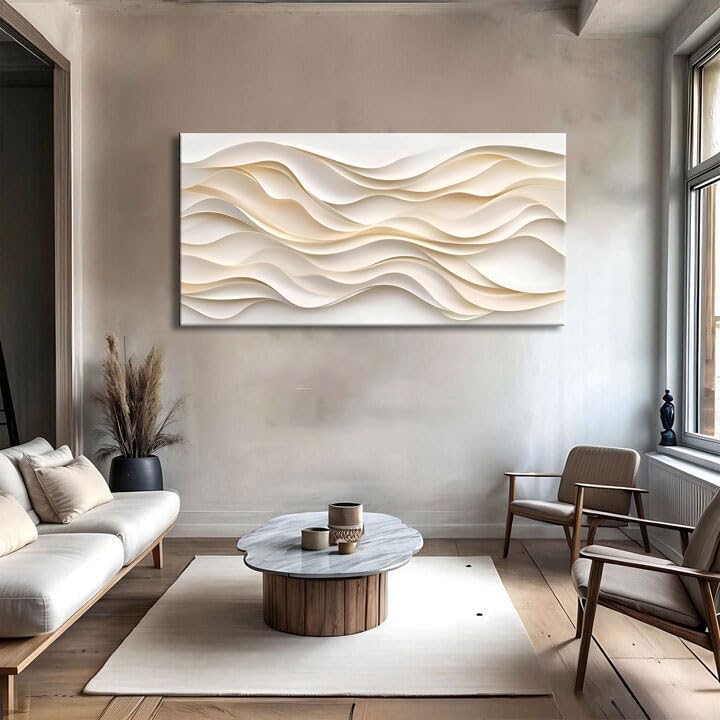 Amazon.com: TAILORED CANVASES Minimalist Wall Art - Modern Canvas ...