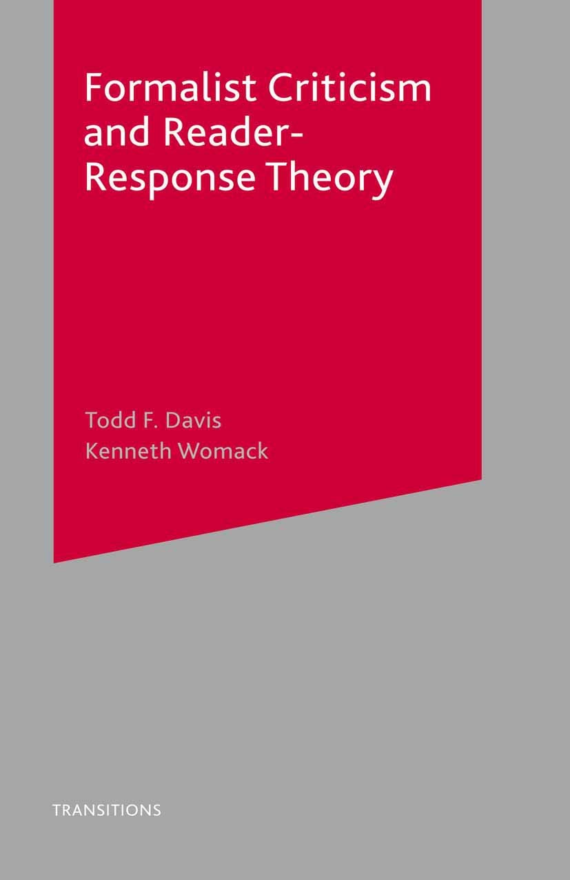 Amazon.com: Formalist Criticism and Reader-Response Theory ...