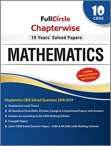 Chapterwise 10 Years Solved Papers Mathematics Class 10 Cbse (March ...