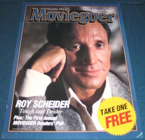 Amazon.com: ROY SCHEIDER Huge Poster of Moviegoer Magazine Cover from ...