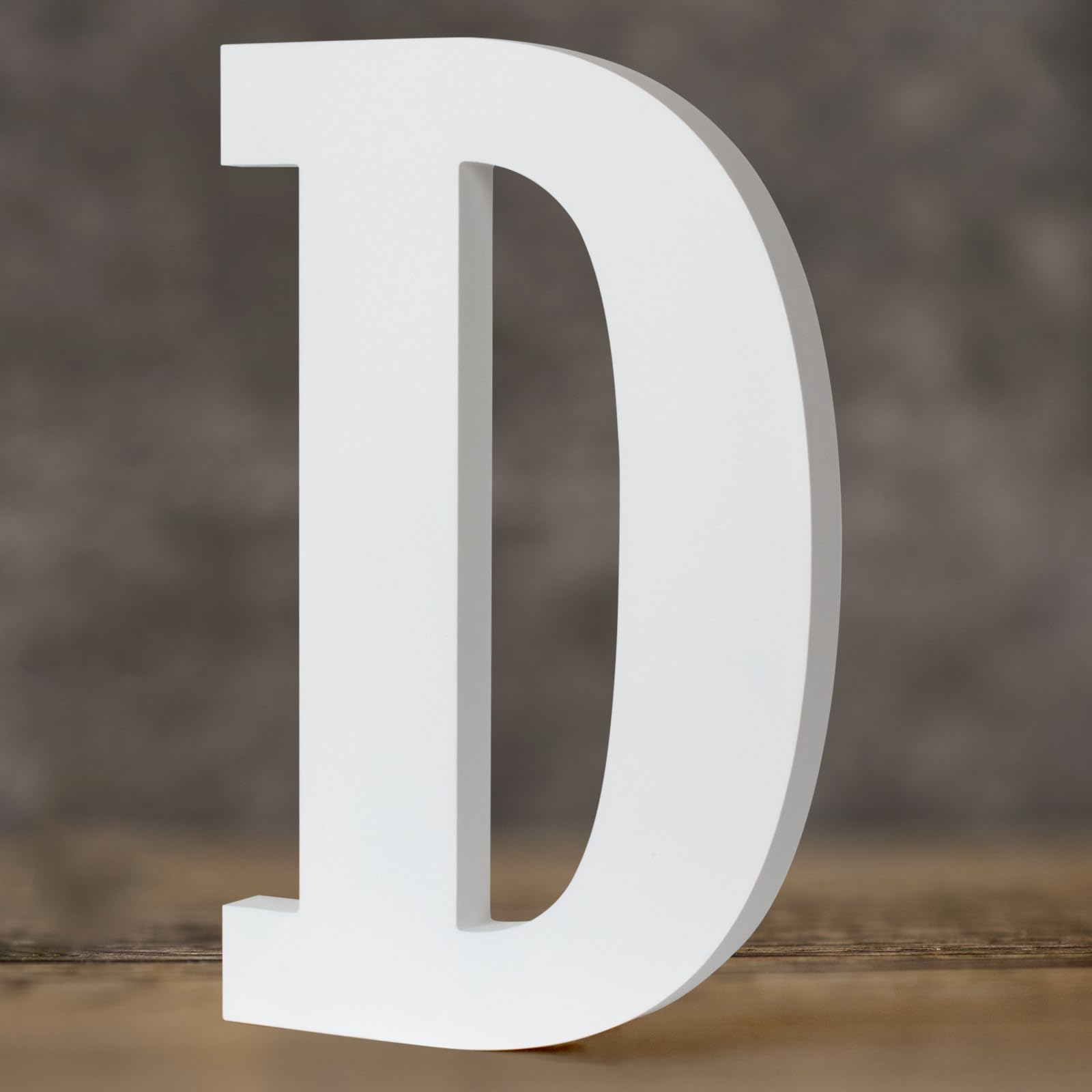 Snapklik.com : 15 Inch White Wood Letters, Extra Large Unfinished ...
