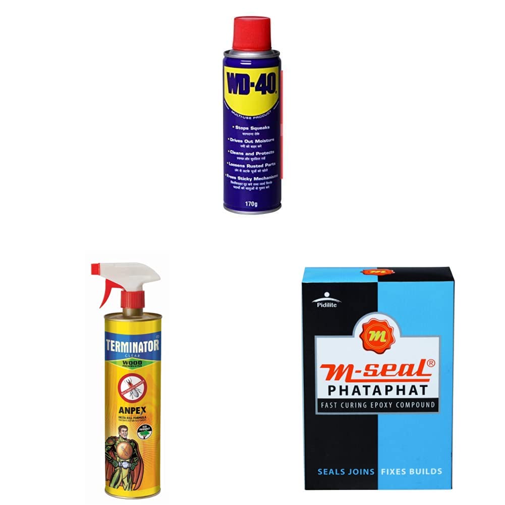 Buy Pidilite WD-40, Multipurpose Spray, 170g & Terminator Eco-Friendly ...