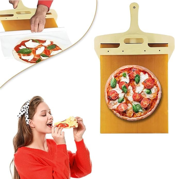 Buy Luteti Pizza Peel That Transfers Pizza Sliding Pizza Non Stick ...