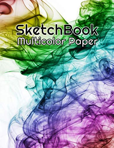 Amazon.com: SketchBook Multicolor Paper: Multicolored Pages Notebook ...