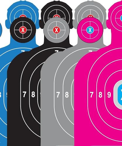 Heavy Duty Shooting Targets Paper Targets for Shooting Range - Indoors ...