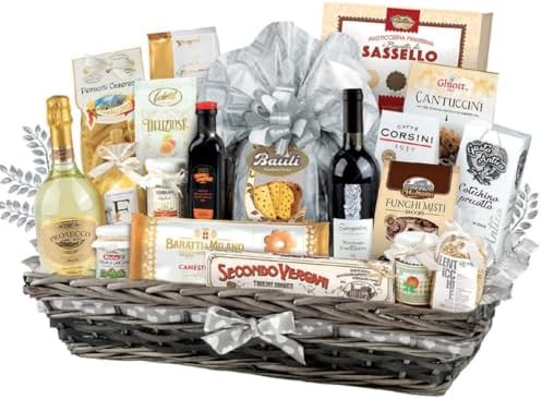 King Christmas Hamper Gift Basket, Pack of 21, Panettone Trunks ...