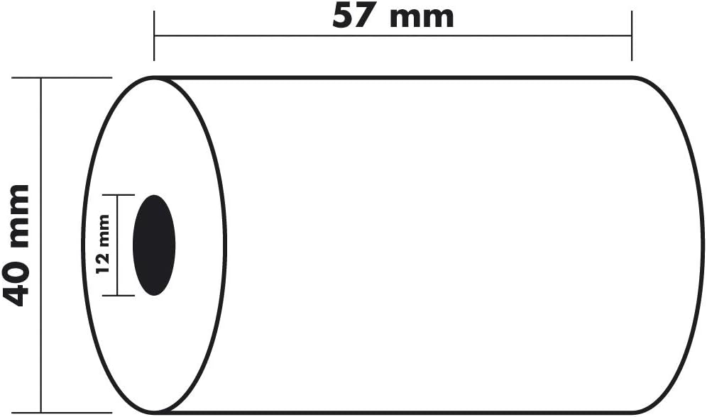 Exacompta 57 mm x 8 m Credit Card Machine Rolls – BigaMart