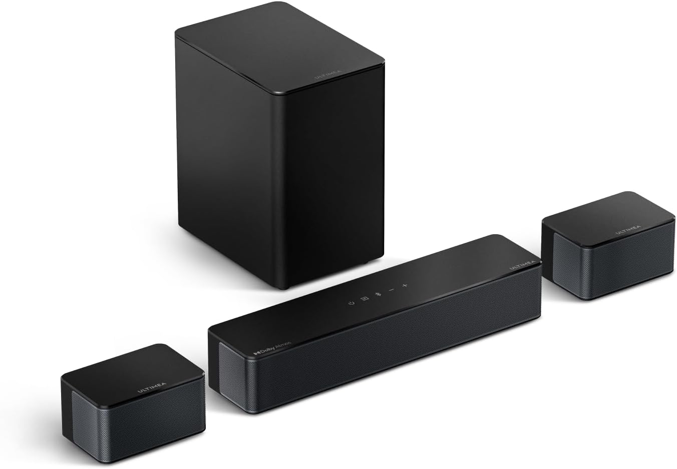 Amazon.com: ULTIMEA 5.1 Sound Bar Compatible with Dolby Atmos, Peak ...