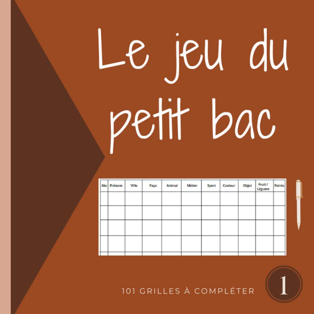 Buy Le jeu du petit bac. 101 grilles à compléter. 1: Carnet de score ...