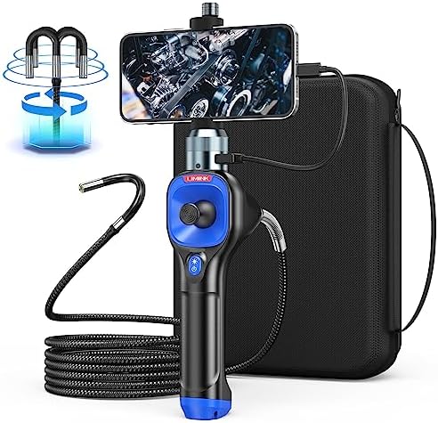Amazon.com: 360 Articulating Borescope, LIMINK Industrial Endoscope ...