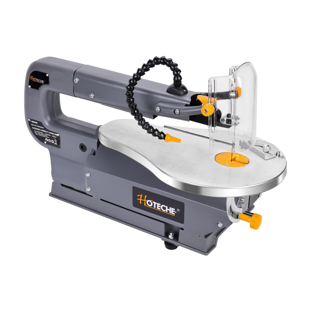Snapklik.com : Hoteche 16-inch Power Scroll Saw For Woodworking