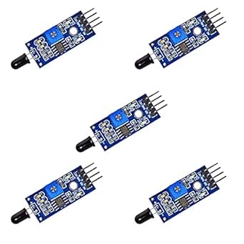 Amazon.com: DIYables Infrared Fire Sensor for Arduino, ESP32, ESP8266, Raspberry Pi, 5 Pieces ...