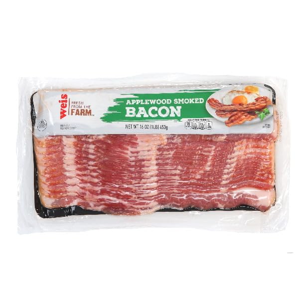 Amazon.com: Weis Quality, Sliced Bacon, 16 Ounce : Grocery & Gourmet Food