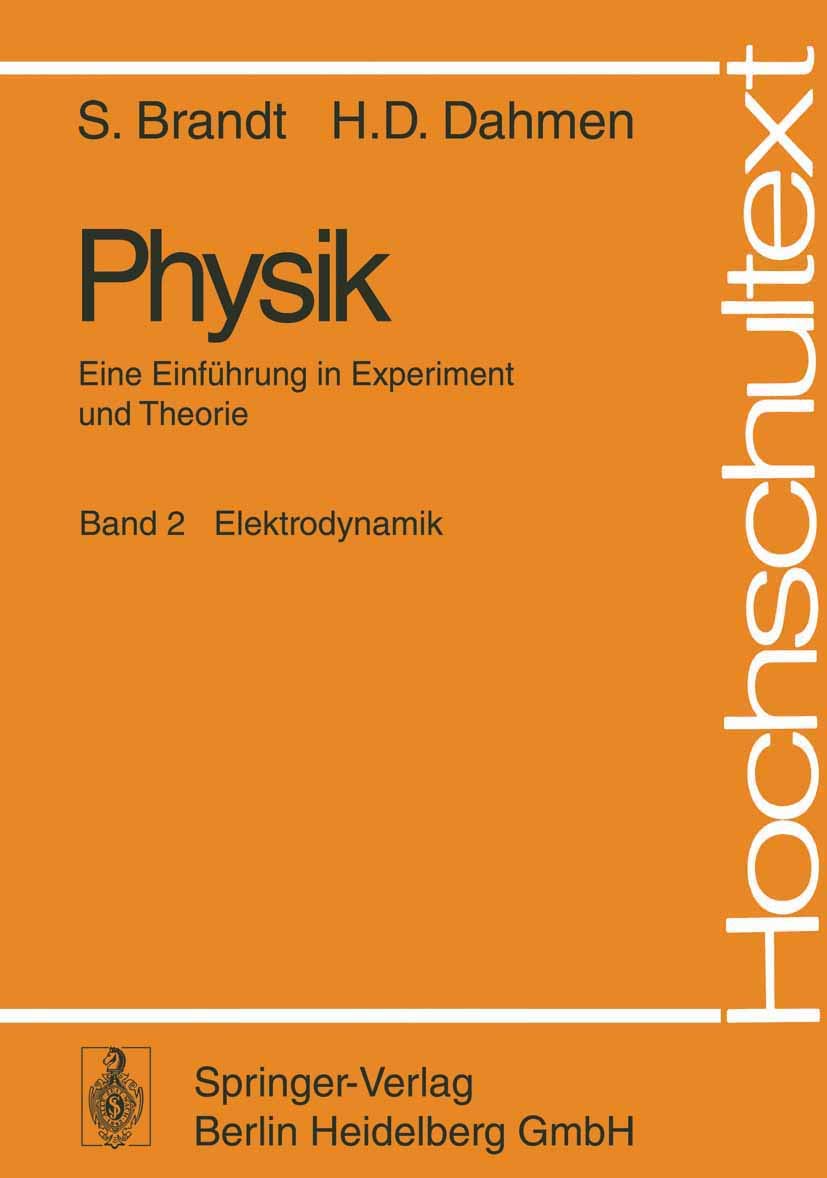 Amazon.com: Physik. Eine Einf Hrung in Experiment Und Theorie: Band 2: Elektrodynamik ...