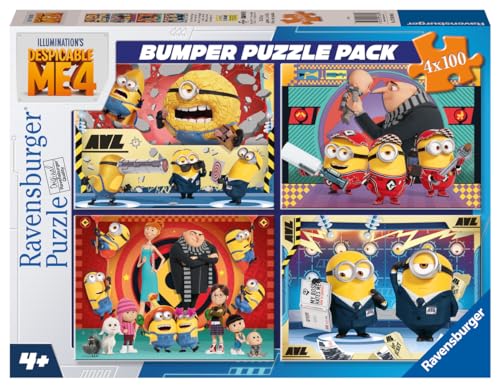 Puzzles Minions 100 piezas 】 | 【 6 Modelos a Elegir 】