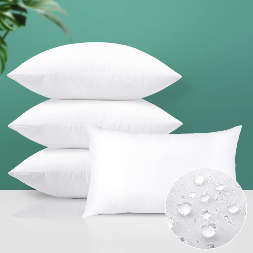 Snapklik.com : OTOSTAR Outdoor Waterproof Throw Pillow Inserts, Set Of ...