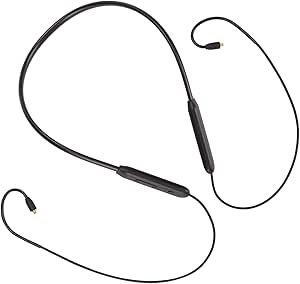 MMCX Adapter Cable, Low Latency BT MMCX Adapter Cable Efficient Ergonomic Lossless Sound Quality ...