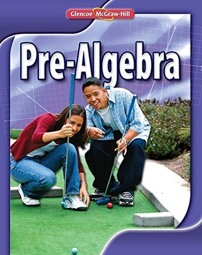 Pre-Algebra, Student Edition by McGraw-Hill Education (2008) Hardcover ...