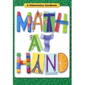 Math at Hand: A Mathematics Handbook (Math Handbooks): Great Source ...