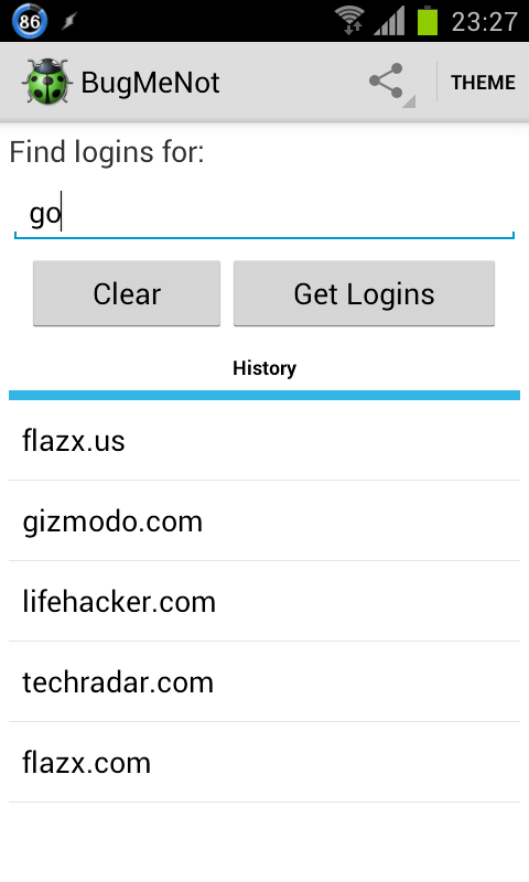 BugMeNot - App on Amazon Appstore