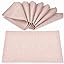 Amazon.com: Rinpon Cloth Placemats Set of 8, Linen Type Fabric ...
