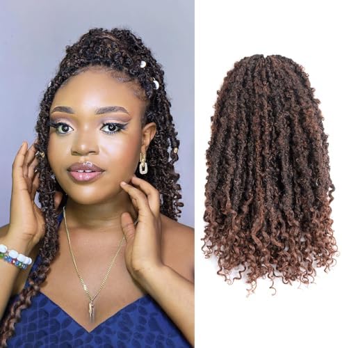 Amazon.com : Toyotress Butterfly Locs Crochet Hair With Curly Ends 12 ...