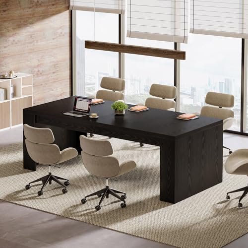 Amazon.com: Tribesigns 6 ft Conference Table for 6-8 People, 71-Inch ...