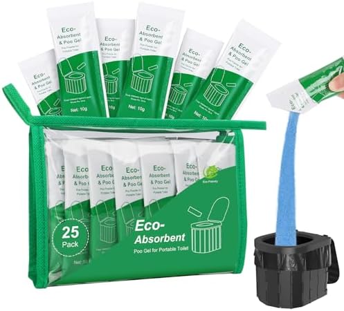 Amazon.com: 30 Packets Poo Gel for Portable Toilet, Camping Toilet ...