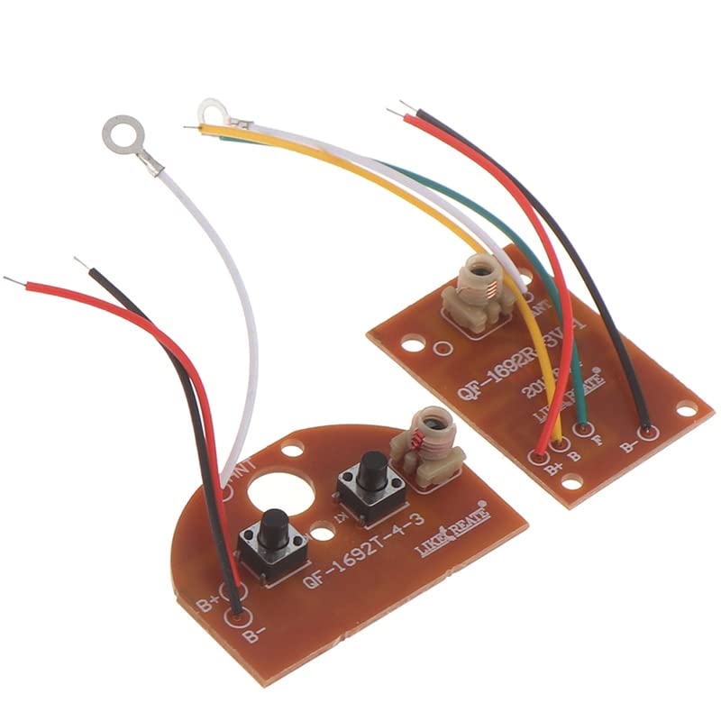 Amazon.com: 2CH RC Remote Control 27MHz Circuit PCB Transmitter ...