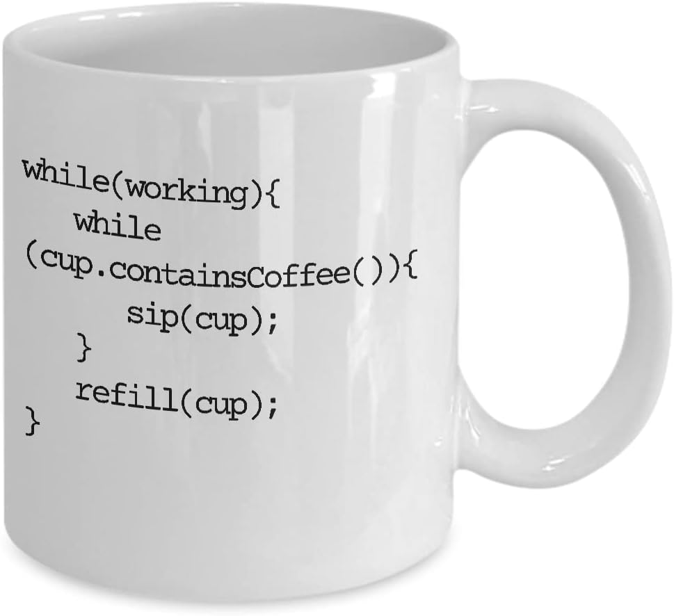 Amazon.com | Coder Mug, Software Developer Coffee Cup, Software ...