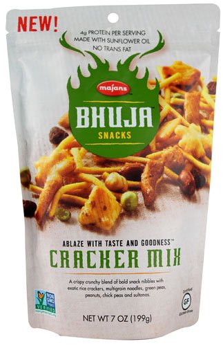 Amazon.com: Bhuja Snacks Cracker Mix Gluten Free -- 7 oz - 2 pc