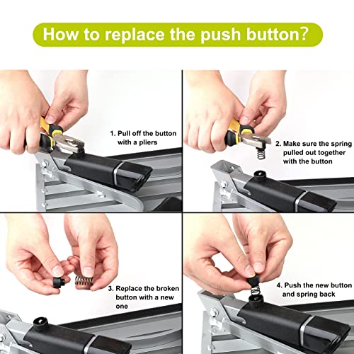 Snapklik.com : Pr1me Replacement Rubber Feet And Push Button For ...