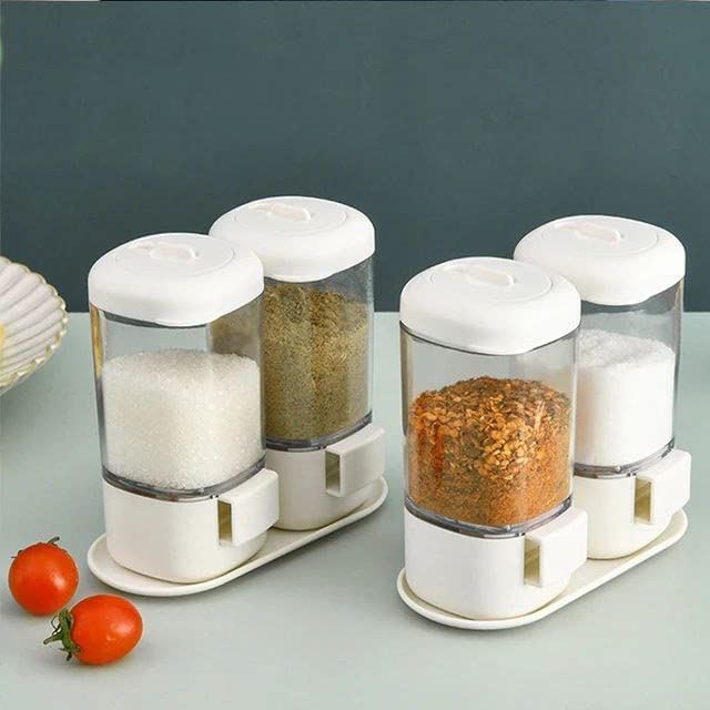 Buy MSA Transparent Seasoning Dispenser, Salt and Pepper Shakers with ...