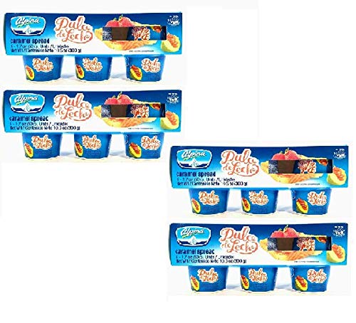 Amazon.com : ALPINA Dulce de Leche Lonchero 6 unidades 300 grs. - 4 ...